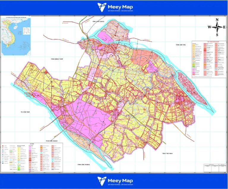 Bản đồ Quy Hoạch Vĩnh Long | Quy Hoạch Sử Dụng Đất
