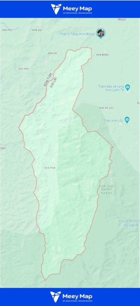 Bản đồ Quy Hoạch Huyện KBang, Tỉnh Gia Lai| Quy Hoạch Sử Dụng đất