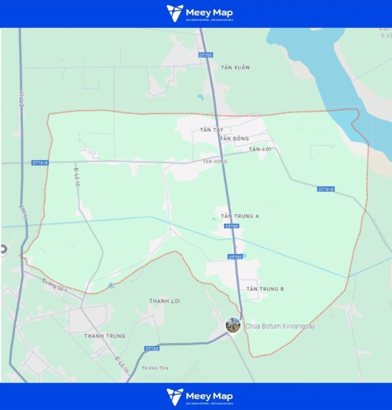 Bản đồ Huyện Tân Châu, Tỉnh Tây Ninh| Tất Tần Tật Về Huyện Tân Châu