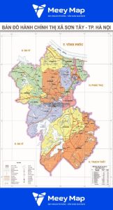 Bản đồ Thị Xã Sơn Tây, Hà Nội|Quy Hoạch Sử Dụng Đất Mới Nhất