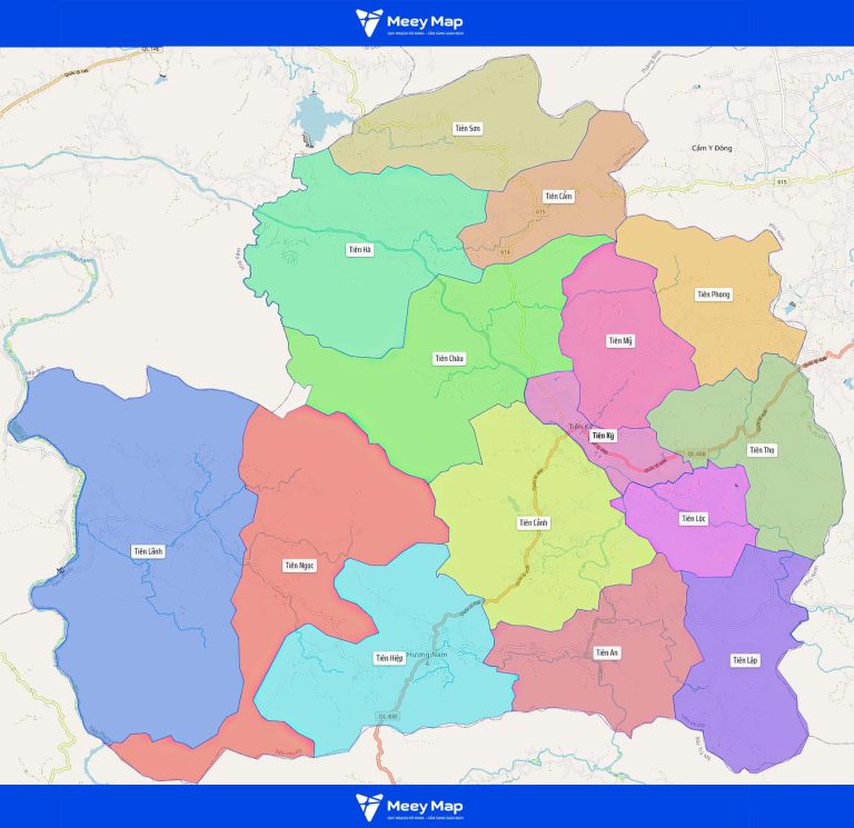 Bản Đồ Quảng Nam: Đầy đủ Các Quận Huyện