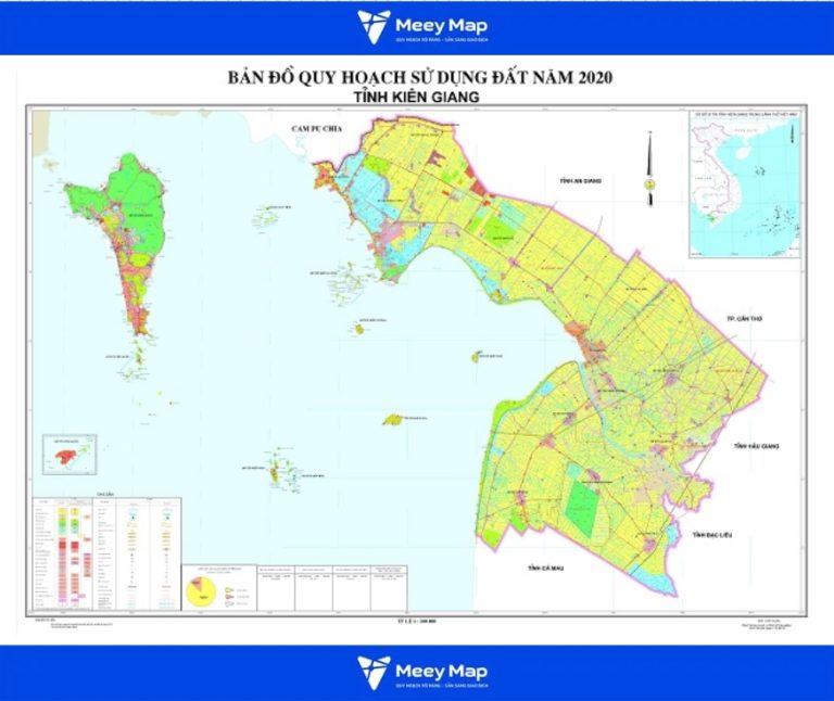 Bản đồ Tỉnh Kiên Giang|Quy Hoạch Sử Dụng Đất