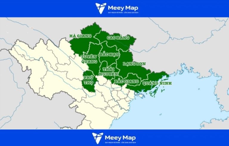 Bản đồ Miền Bắc, Việt Nam Khổ Lớn Phóng To Mới Nhất 2024