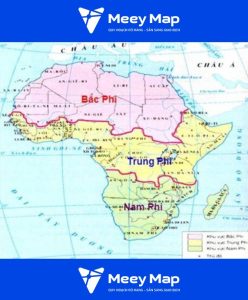 Bản Đồ Châu Phi| Khổ Lớn Phóng To Năm 2024