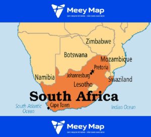 Bản Đồ Châu Phi| Khổ Lớn Phóng To Năm 2024