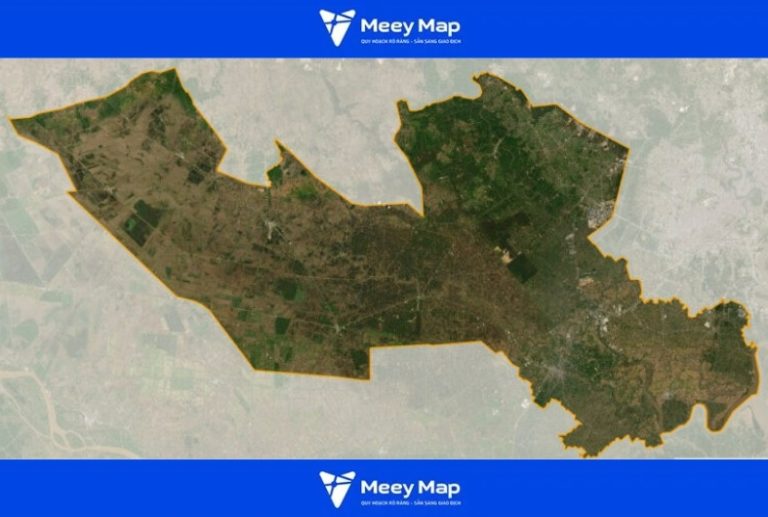 Bản đồ Hành Chính Long An Phóng To Khổ Lớn Năm 2025