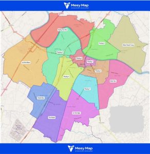Bản đồ Hành Chính Long An Phóng To Khổ Lớn Năm 2025