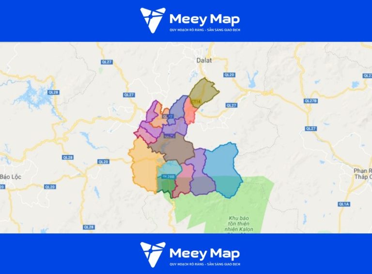 Bản đồ Huyện Đức Trọng, Lâm Đồng| Thông Tin Quy Hoạch Mới Nhất