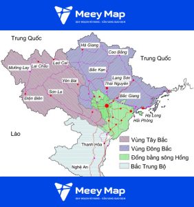 Bản đồ Miền Bắc, Việt Nam Khổ Lớn Phóng To Mới Nhất 2024