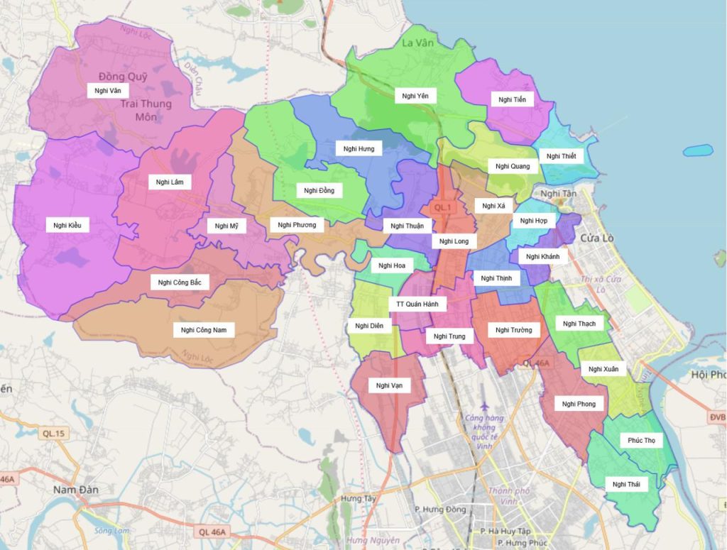 Bản Đồ Hành Chính Nghệ An: Khám Phá Bản đồ Tỉnh Nghệ An & Tổng Quan