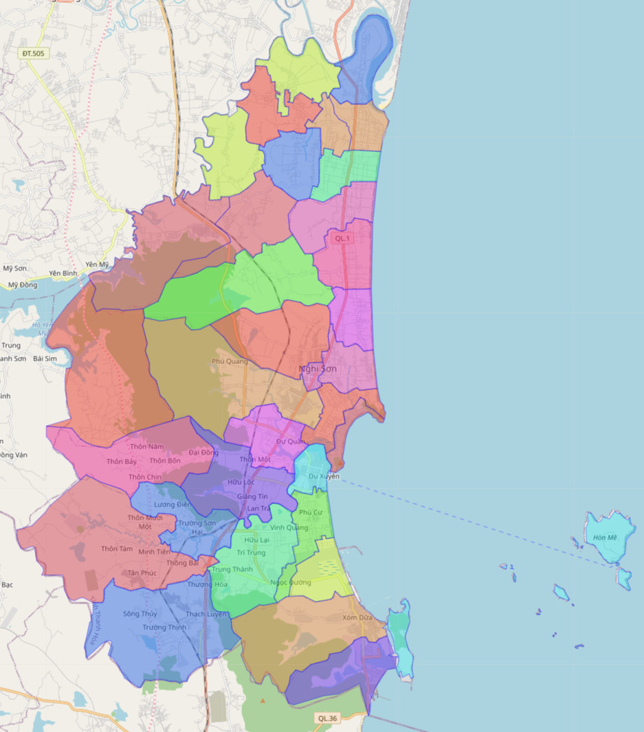 Bản đồ Quy Hoạch Thành Phố Thanh Hóa| Bản đồ Tỉnh Thanh Hóa | Meey Map