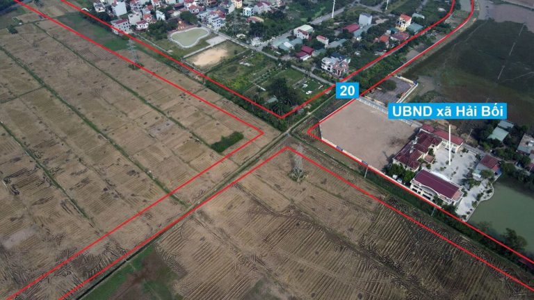 Bản đồ Quy Hoạch Xã Hải Bối, Đông Anh, Hà Nội| Kế Hoạch Sử Dụng đất