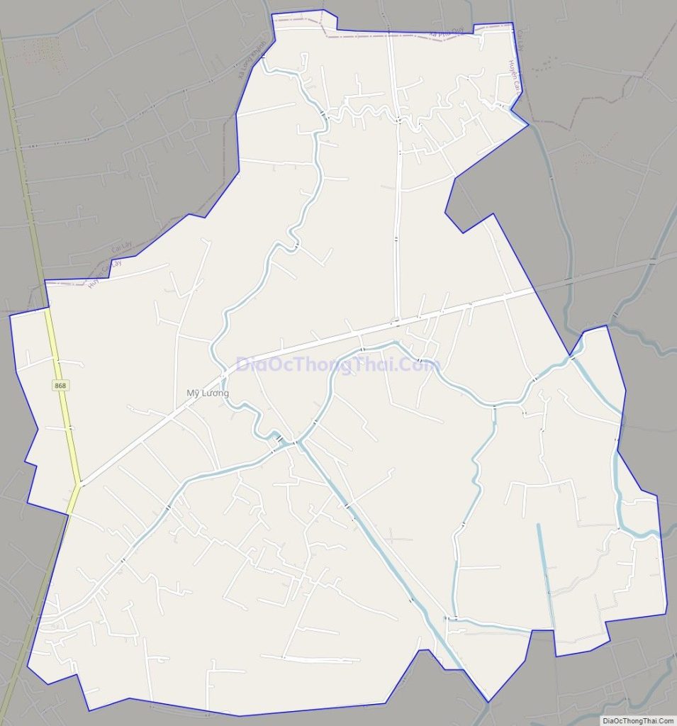 Xã Long Tiên, Huyện Cai Lậy – Quy Hoạch – Bản đồ – Tổng Quan | Meey Map