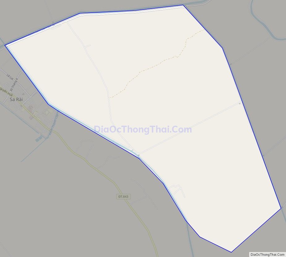 Xã Tân Thành B, Huyện Tân Hồng – Quy Hoạch – Bản đồ – Tổng Quan