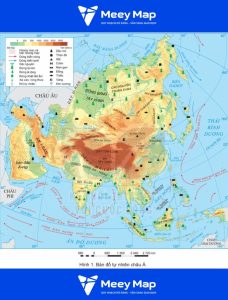 Tải Bản đồ Châu Á Khổ Lớn Phóng To, đầy đủ Các Nước Năm 2026