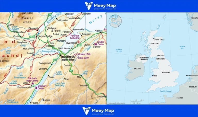Bản Đồ Nước Anh: Khám Phá Địa Lý Và Địa Hình Chi Tiết
