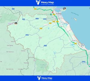 Bản đồ Miền Trung, Việt Nam Khổ Lớn Phóng To 2024