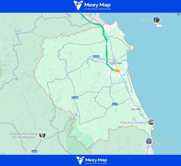 Bản đồ Miền Trung, Việt Nam Khổ Lớn Phóng To 2024